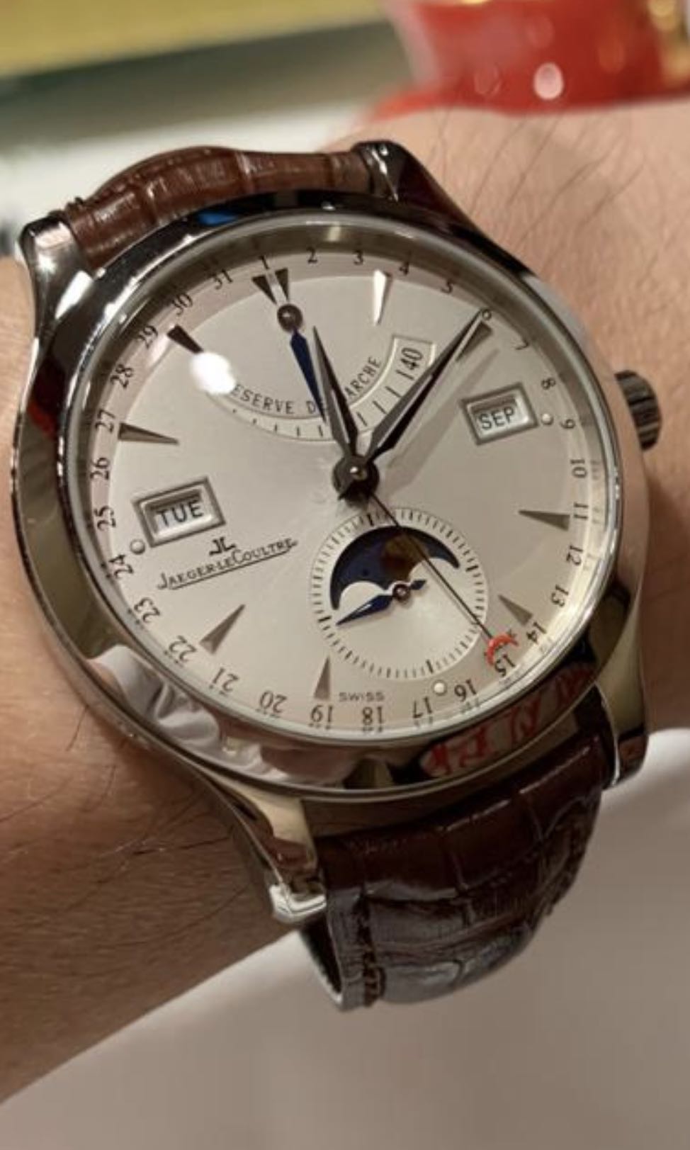 Jaeger- LeCoultre (JLC) Master Calendar Moon Phase, Luxury, Watches on ...