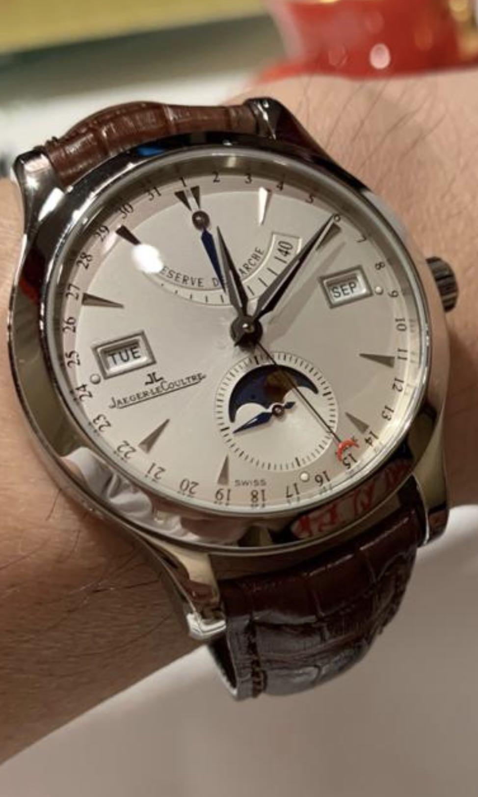 Jaeger- LeCoultre (JLC) Master Calendar Moon Phase, Luxury, Watches on ...