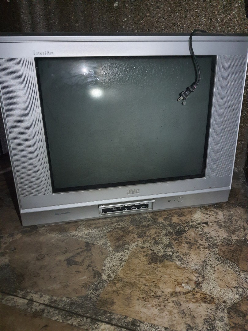 Jvc crt tv good condition, TV & Home Appliances, TV & Entertainment, TV ...