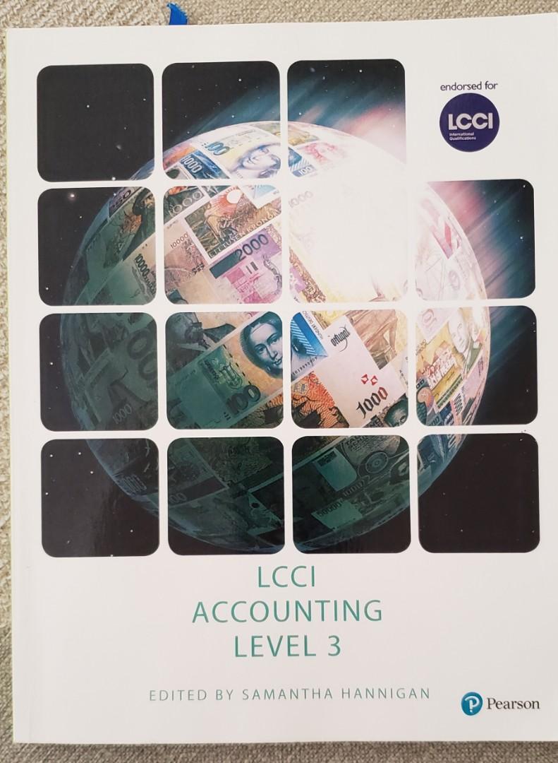 LCCI Accounting Level 3, 興趣及遊戲, 書本 & 文具, 教科書 - Carousell