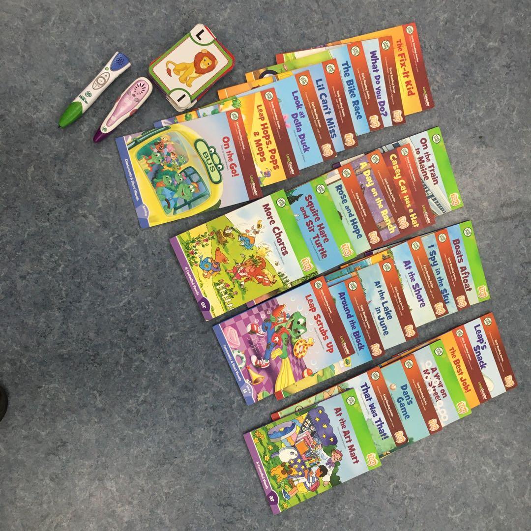 LeapFrog Talking Pen/Book Set, Hobbies & Toys, Books & Magazines ...