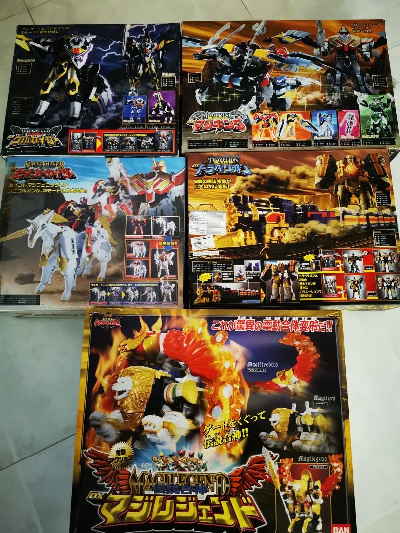 Magiranger Set of 5 Megazords Mystic Force, Hobbies & Toys, Toys ...