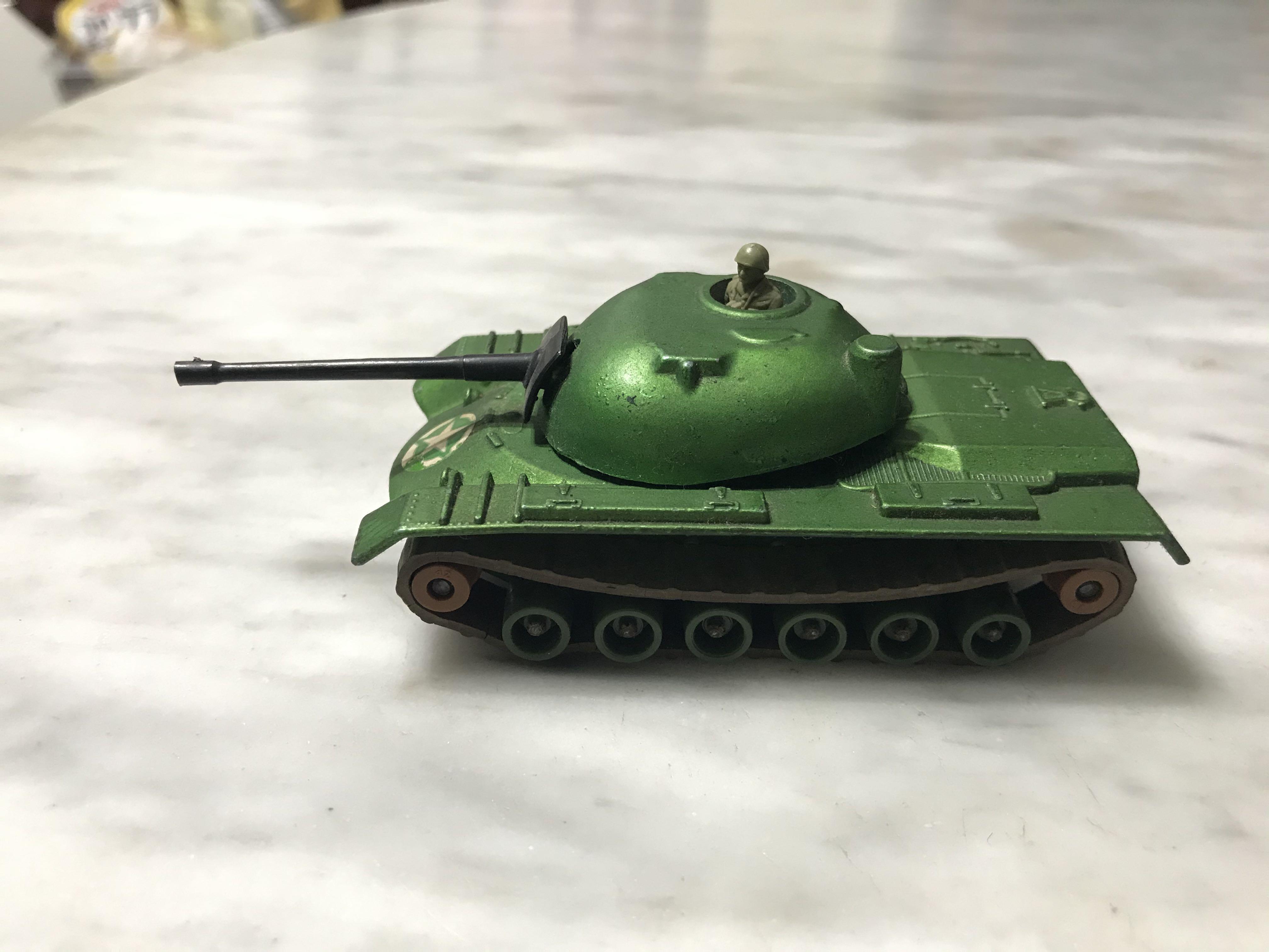 Matchbox Battle Kings K-102 M48-A2 Tank Military Army Star 1974 Lesney ...