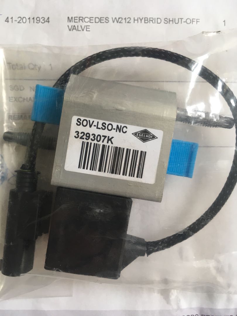 Mercedes W212 hybrid shut off valve, Car Accessories, Car Workshops ...