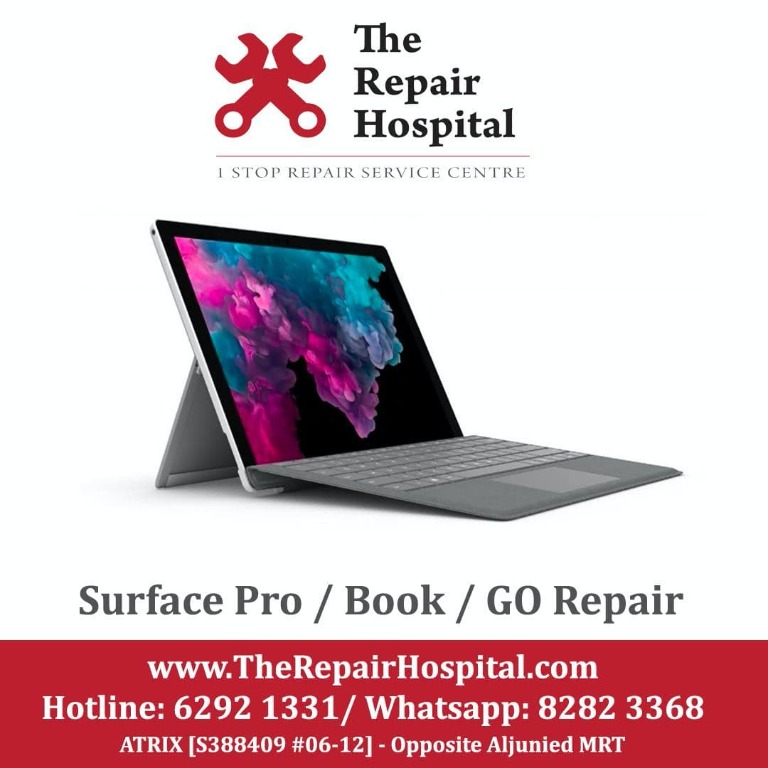Microsoft Surface Pro - Book - Laptop Repair / Screen Replacement ...