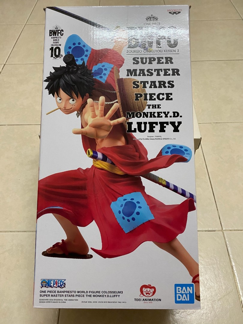 Monkey D Luffy BWFC Super Master Piece, Hobbies & Toys, Toys & Games on ...