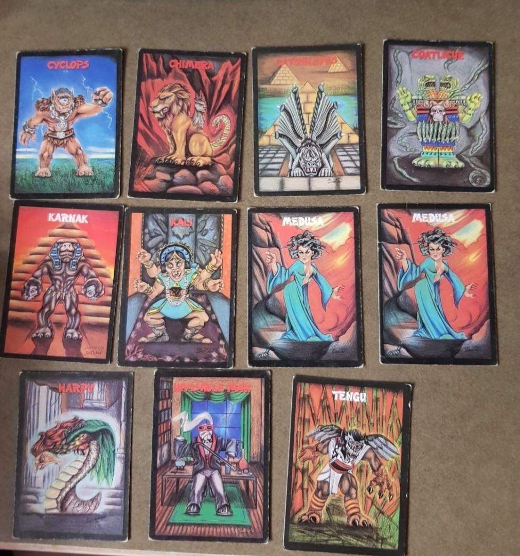 Monsters in my pocket trading cards, Hobbies & Toys, Toys & Games on ...