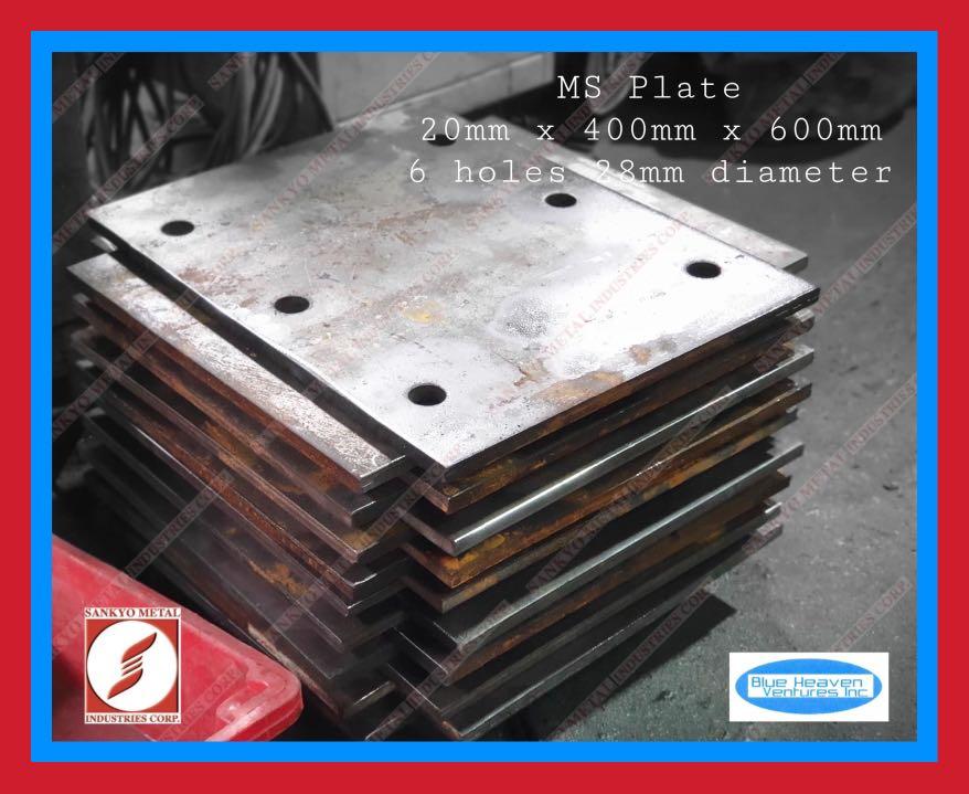 MS Plate / Baseplate A36 , 4140, Commercial & Industrial, Construction ...