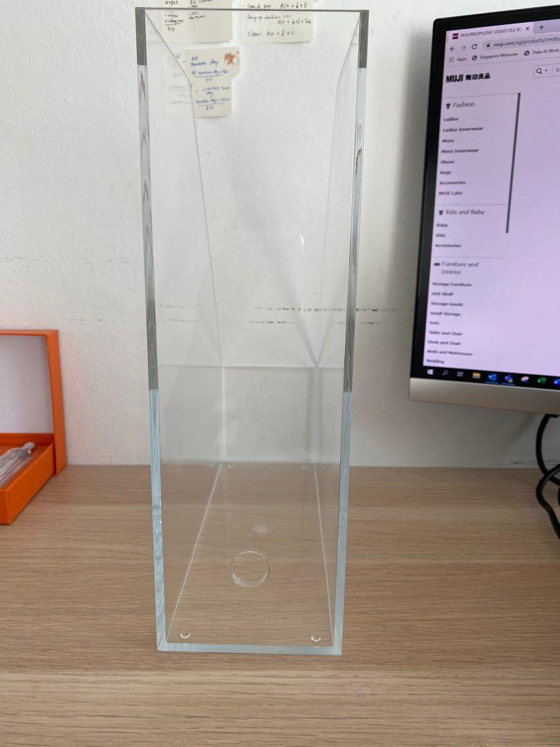 Muji stand file box A4 size, Hobbies & Toys, Stationery & Craft ...