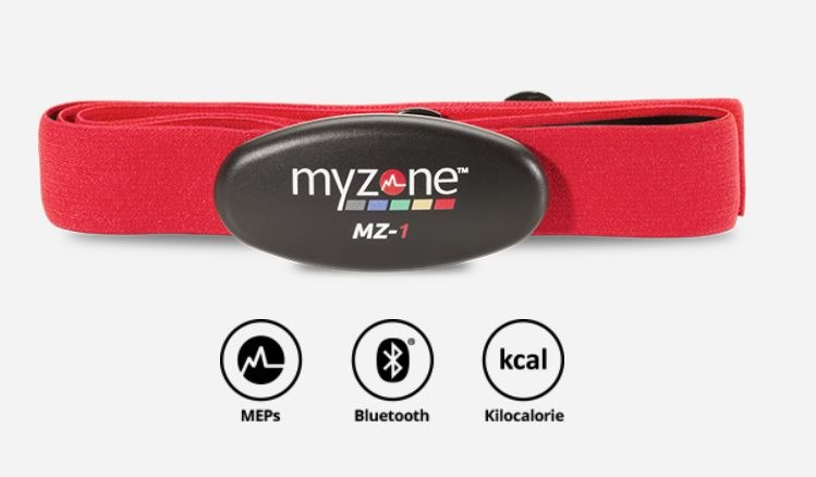 Myzone Mz-1 Fitness Exercise Belt (Bluetooth heart rate & calorie ...