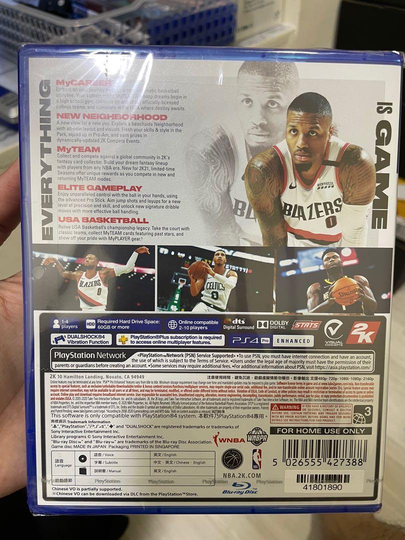 NBA 2K21 ps4 game, Video Gaming, Video Games, PlayStation on Carousell