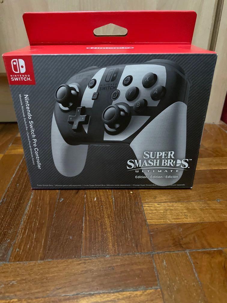 Nintendo Switch Pro Controller (Super Smash Bros Ultimate), Video ...