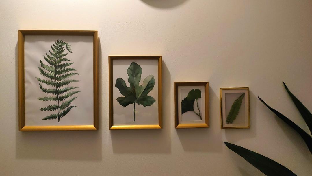 Nordic Frames with Posters, Furniture & Home Living, Home Decor, Frames ...