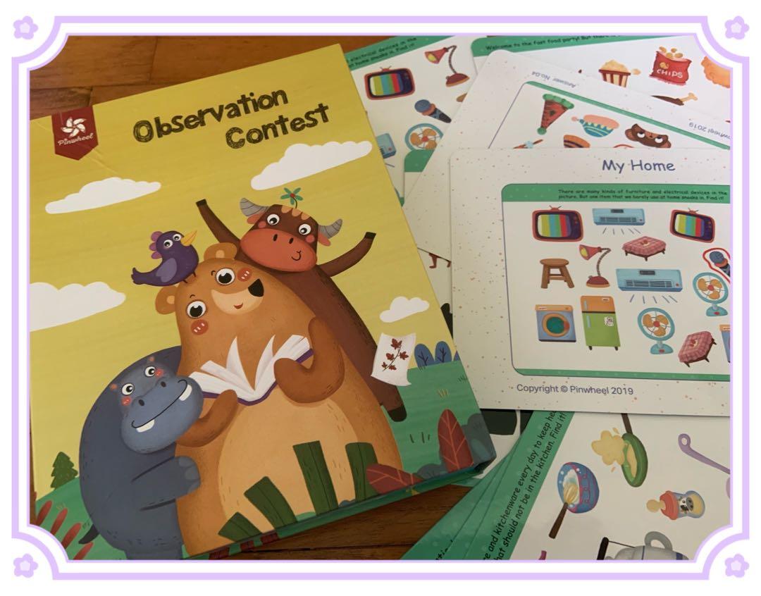 Observation Contest - 32 Game Cards, Hobbies & Toys, Toys & Games on ...