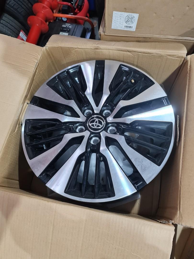 Original Toyota Vellfire ZG Sport Rims, Car Accessories, Tyres & Rims ...