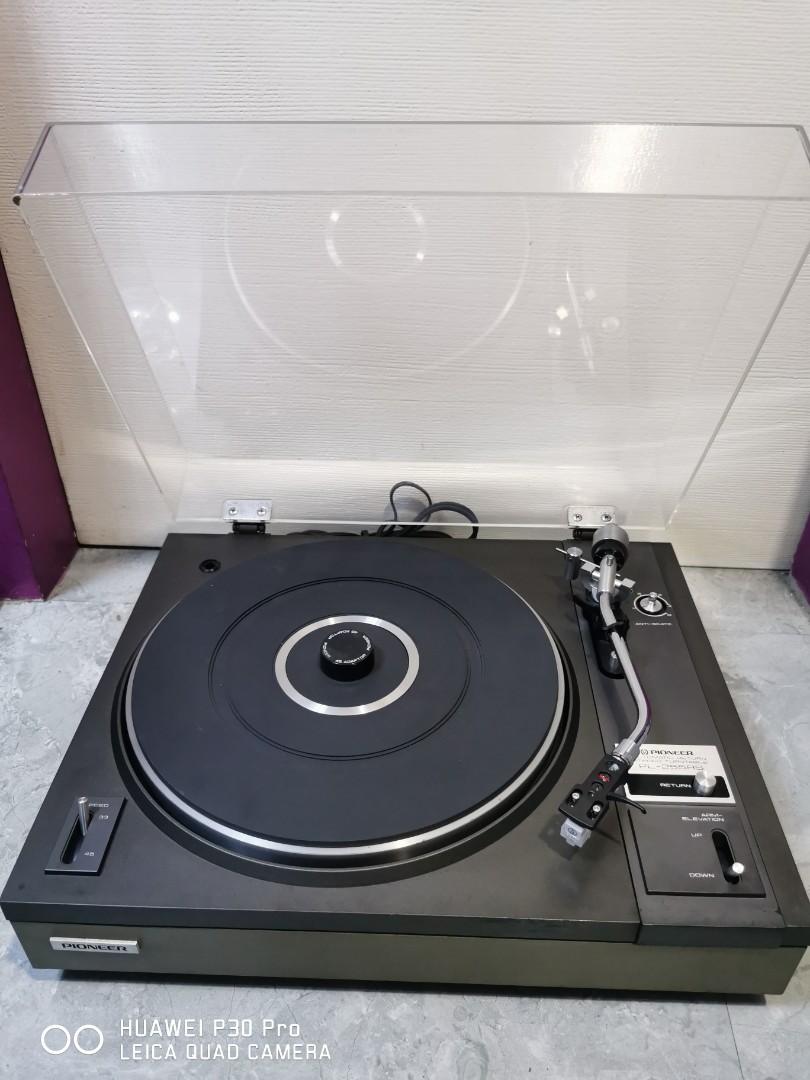 Pioneer PL-255RS turntable, Audio, Other Audio Equipment on Carousell