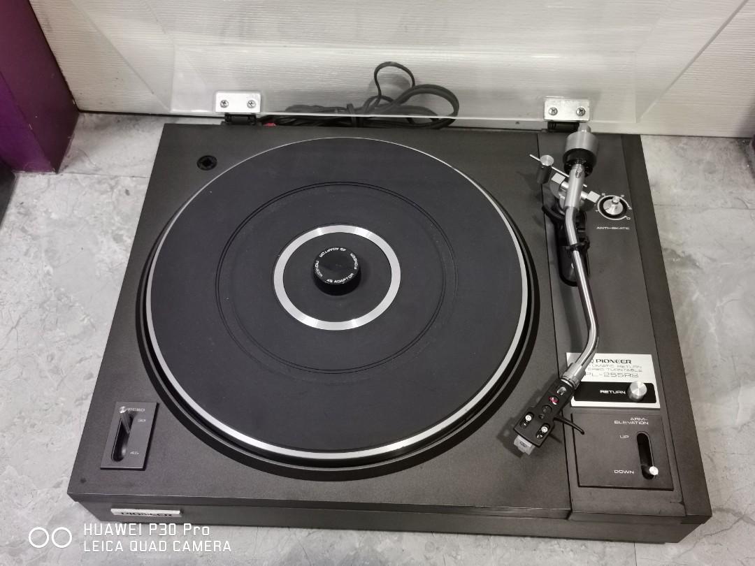 Pioneer PL-255RS turntable, Audio, Other Audio Equipment on Carousell