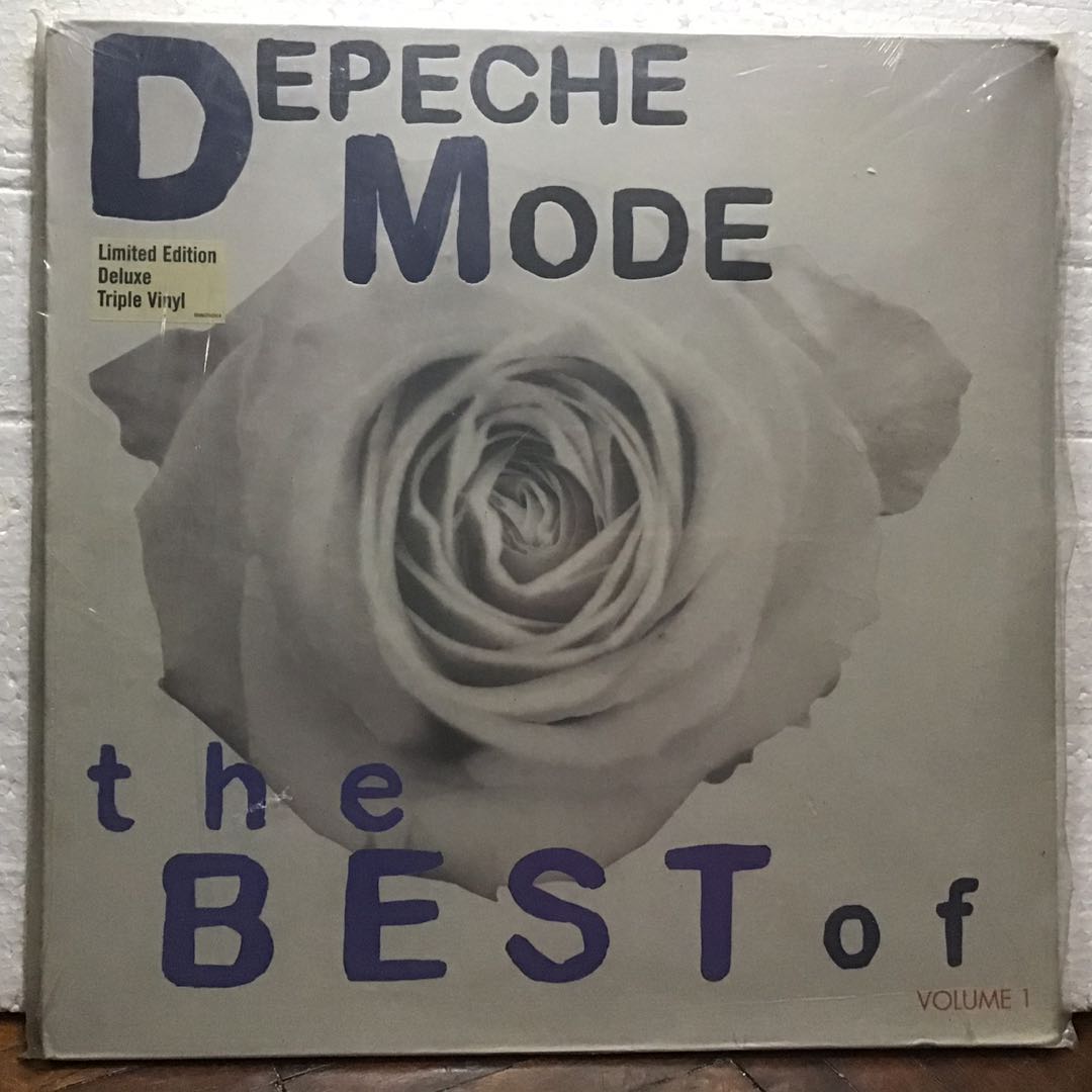 3x LP PIRING HITAM Best of Depeche Mode LIMITED EDITION FIRST PRESS ...