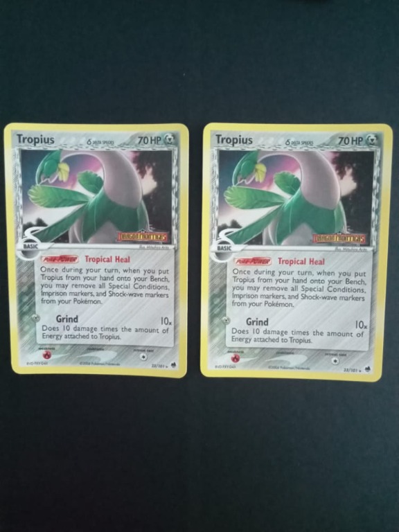 Pokemon TCG Tropius 23/101, Hobbies & Toys, Toys & Games on Carousell