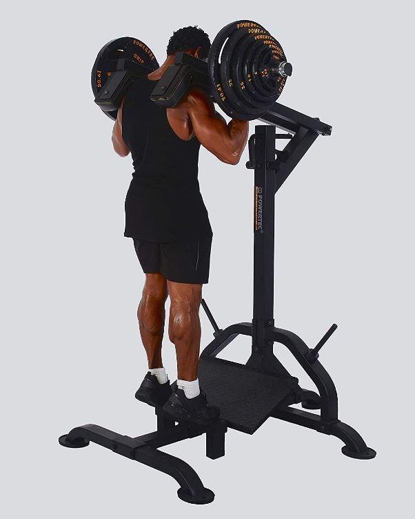Powertec Leverage Squat/Calf, Sports Equipment, Exercise & Fitness ...