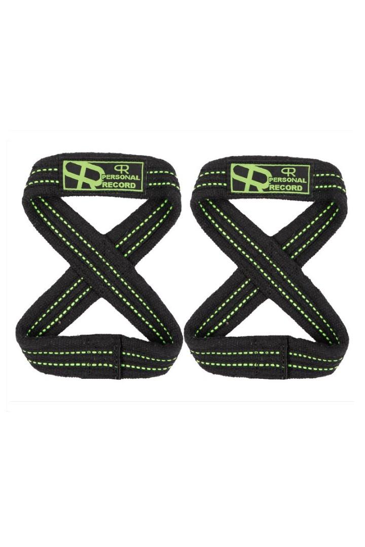 PR PERSONAL RECORD Lift straps Figure 8 BN Support READY STOCK, Sports ...
