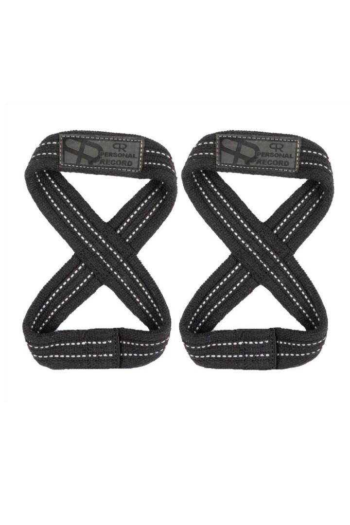 PR PERSONAL RECORD Lift straps Figure 8 BN Support READY STOCK, Sports ...