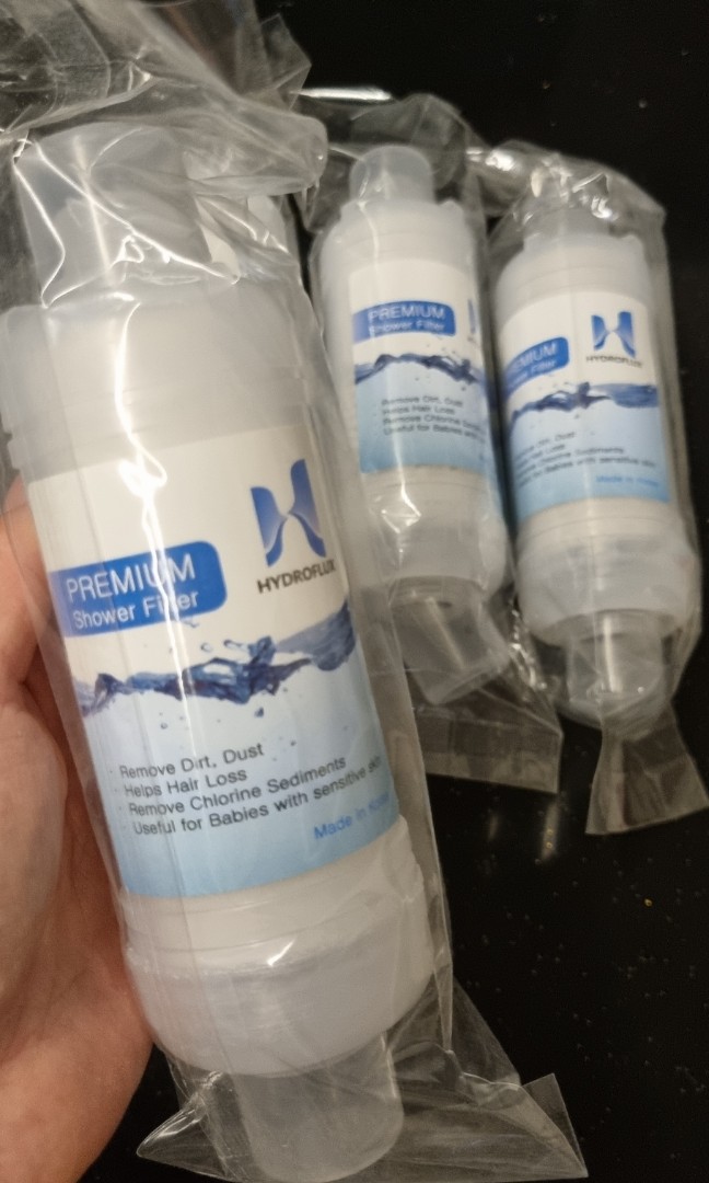Premium Hydroflux Shower Filter, Furniture & Home Living, Bathroom ...