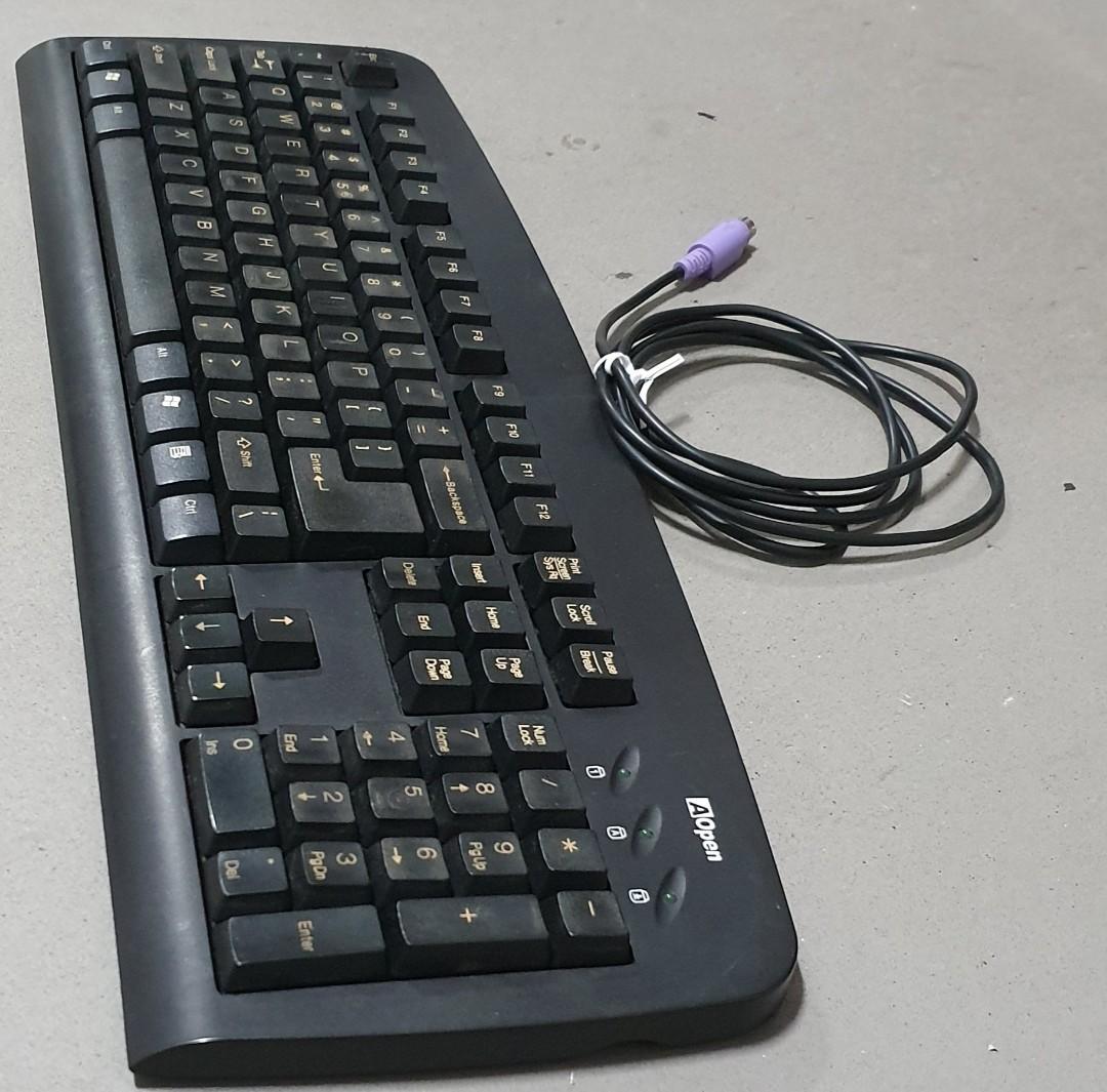 PS2 Keyboard, Computers & Tech, Parts & Accessories, Computer Keyboard ...