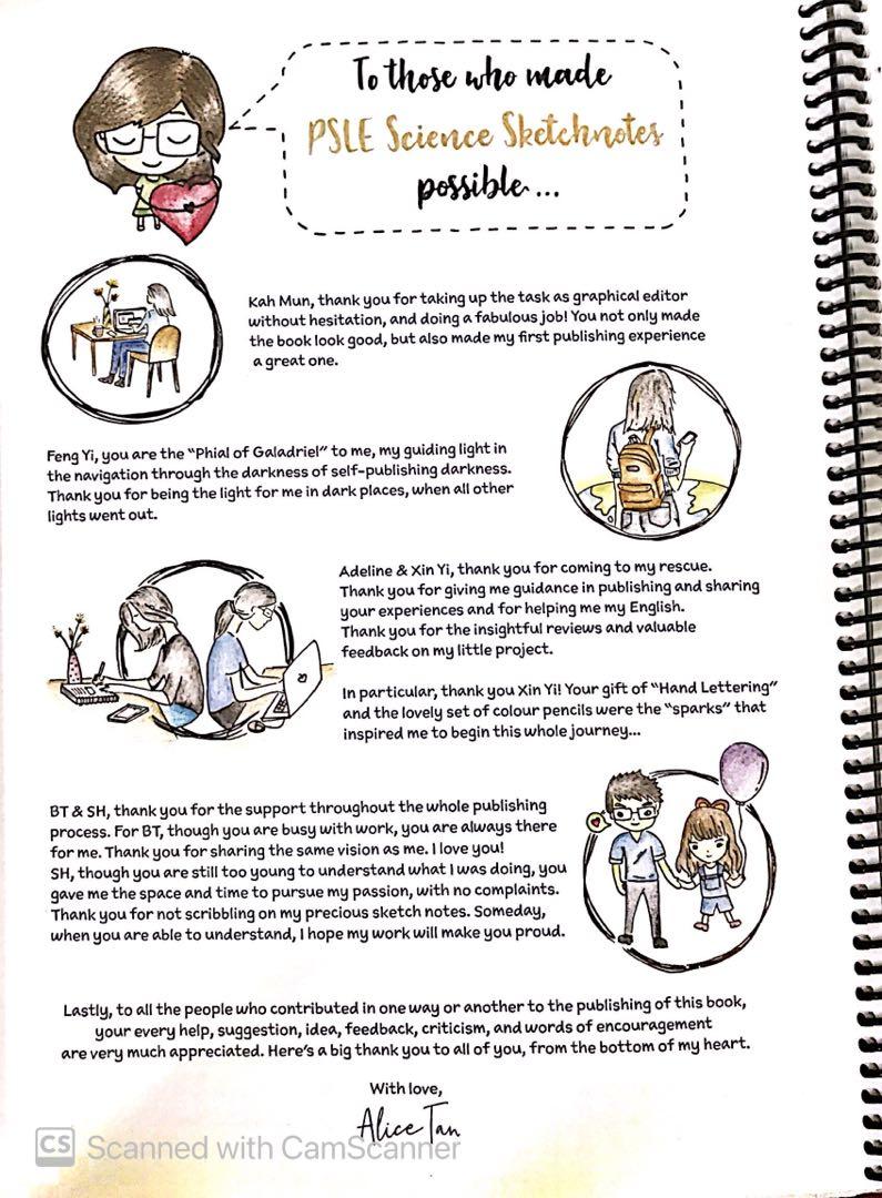 PSLE Science Sketch Notes, Hobbies & Toys, Books & Magazines ...