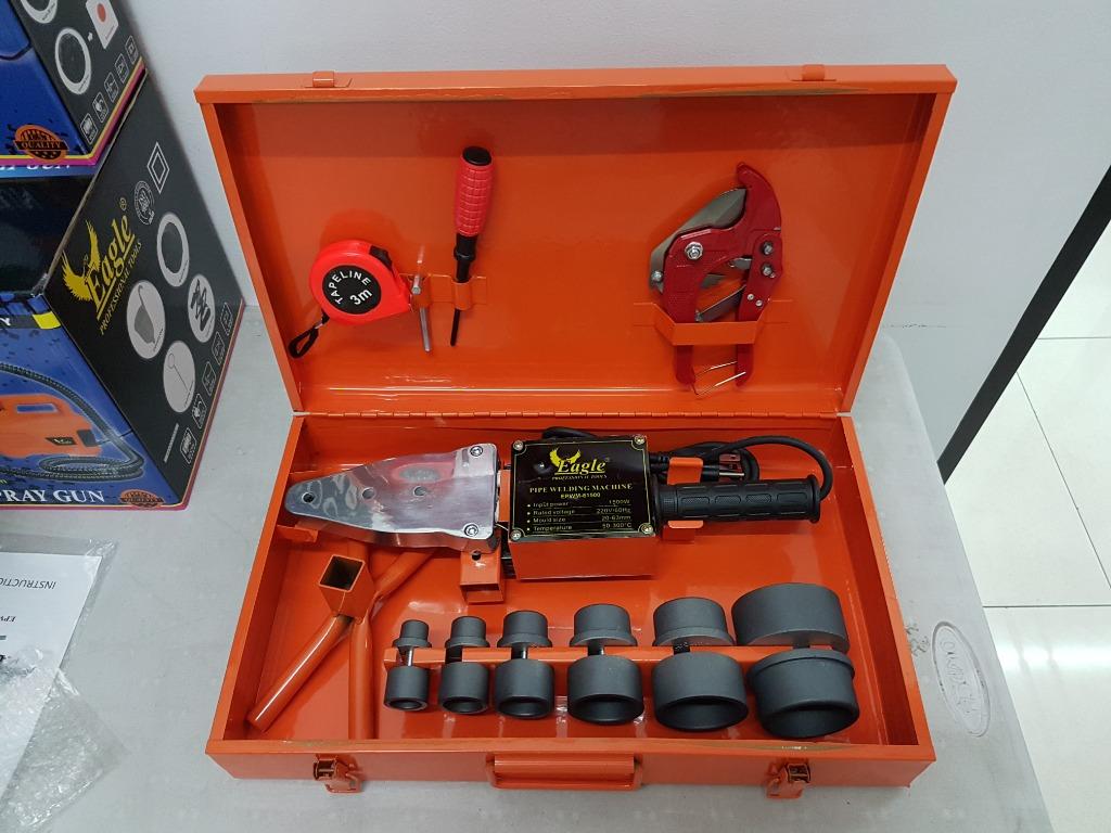 PVC Pipe Welding Machine PPR Fusion Machine Set, Furniture & Home ...