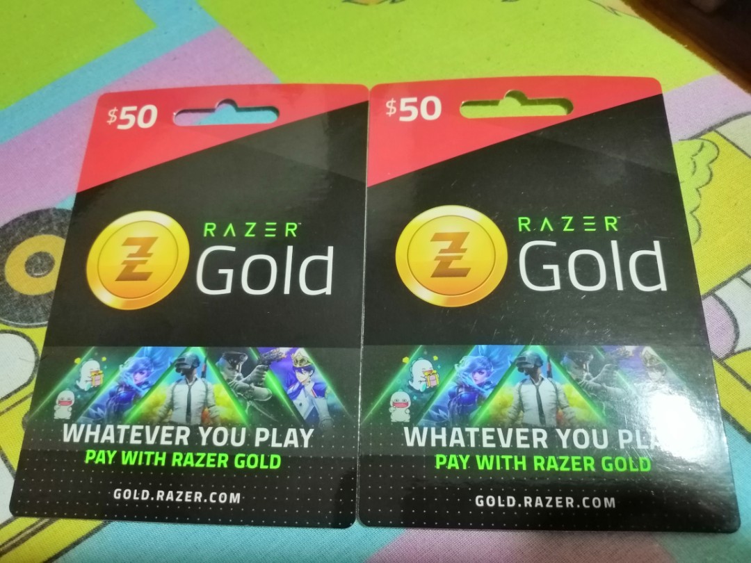 Razer Gold Game Card, Hobbies & Toys, Toys & Games on Carousell