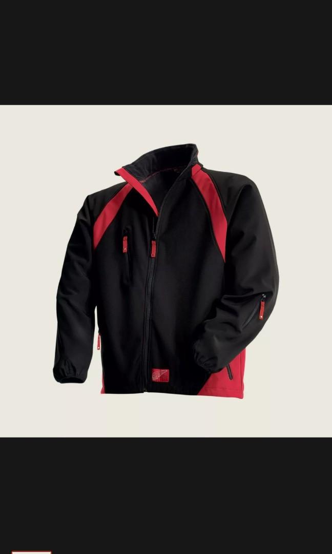 Red wing motorcycle jacket water proof 69007, Men's Fashion, Coats ...