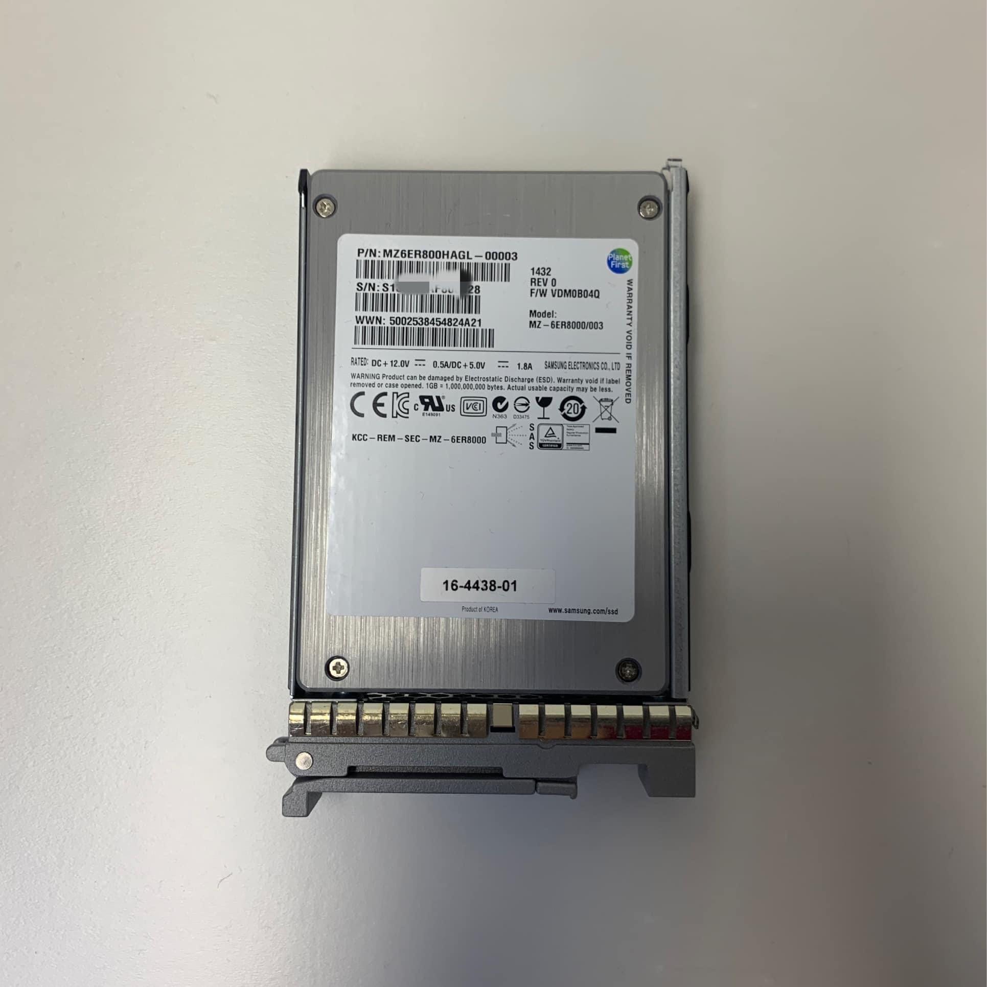 Samsung 2.5” 800G SSD SAS eMLC, 電腦＆科技, 電腦周邊及配件, 硬碟及儲存器 - Carousell