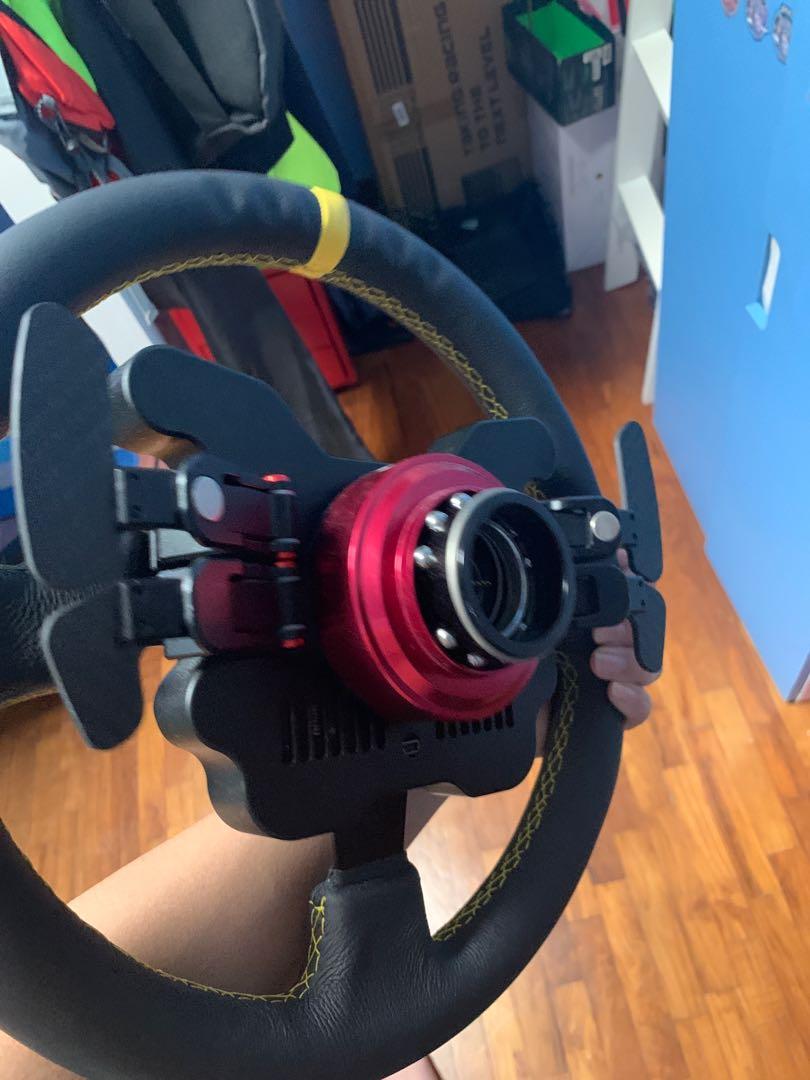 Simagic m10 direct drive with gt wheel with hand clutch and alcantara ...