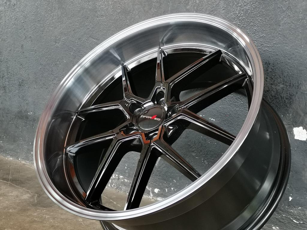 SPORT RIM 20 INCH ORIGINAL INFORGED KIKI 5566 TOYOTA VELLFIRE ALPHARD ...