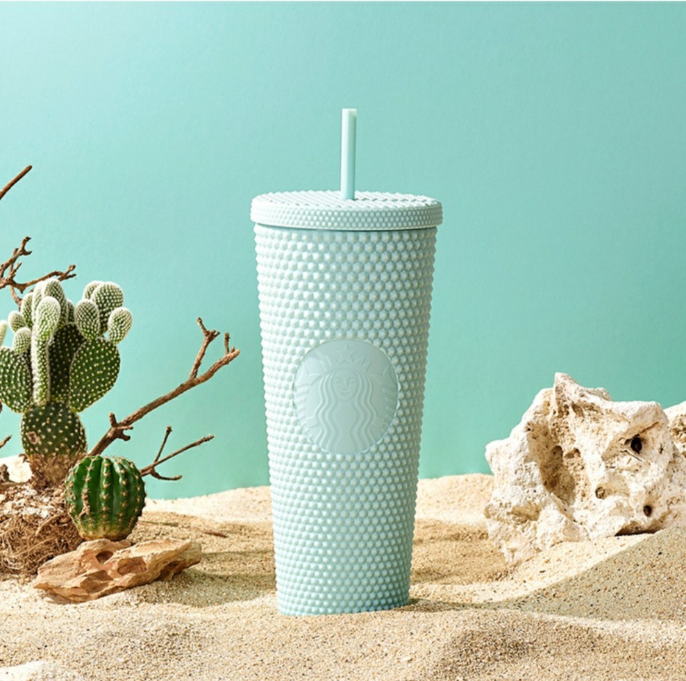 Starbucks Mint Cold Cup, Home Appliances, Kitchenware on Carousell