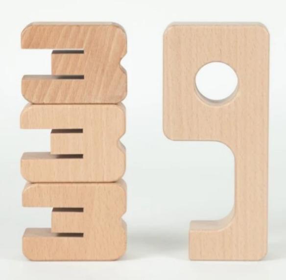 Sumblox Sumblocks 32 pieces Wooden Math Numeracy Numbers Building Block ...