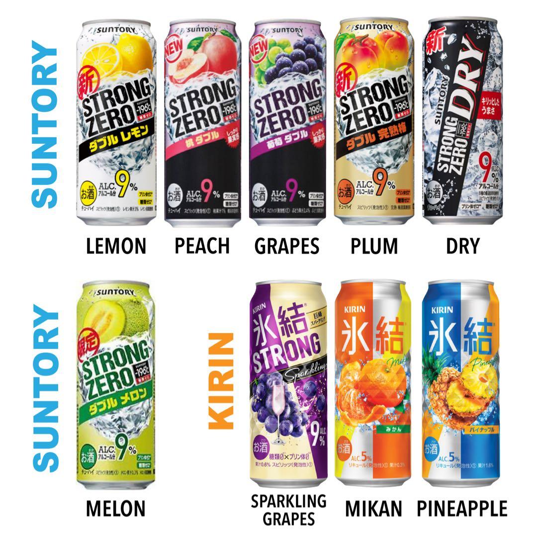 Suntory Strong Zero 500mL, Food & Drinks, Beverages on Carousell