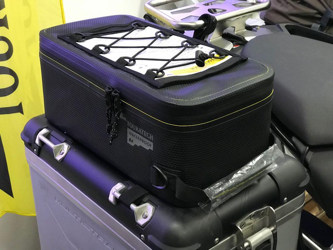 Touratech EXTREME Edition pannier lid bag, Motorcycles, Motorcycle ...
