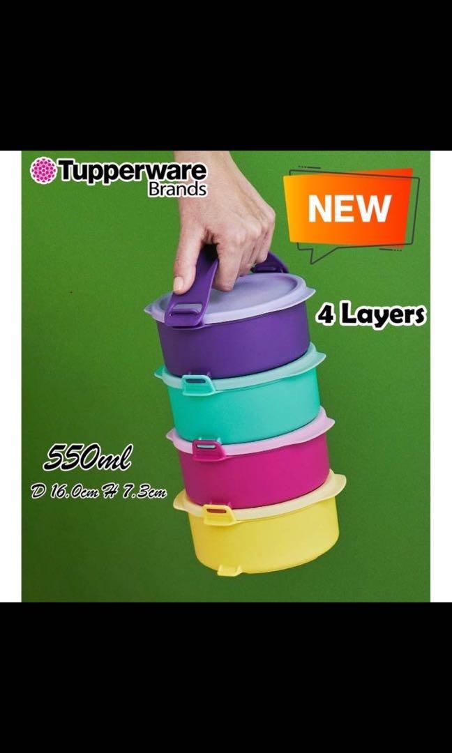 Tupperware Tiffin, Furniture & Home Living, Kitchenware & Tableware ...