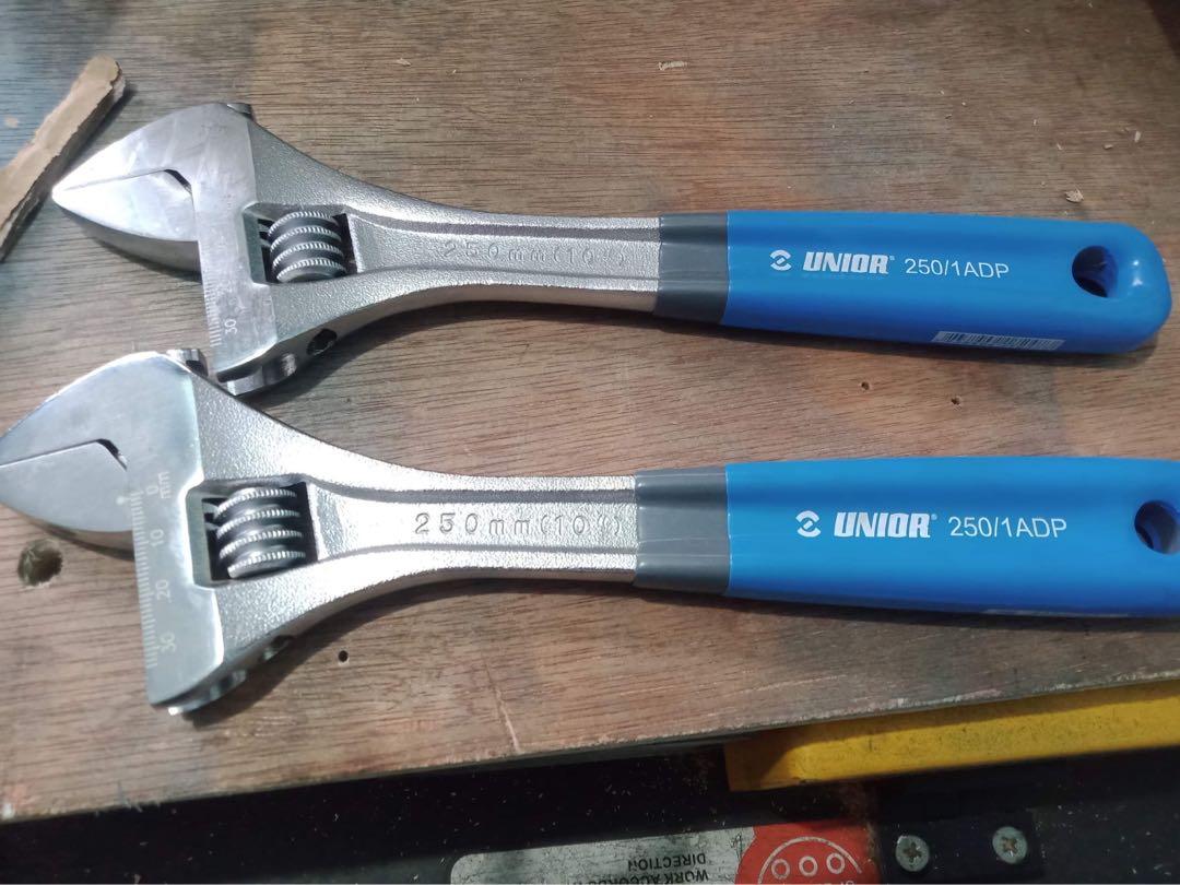 Unior Adjustable Wrench 250, Furniture & Home Living, Home Improvement ...