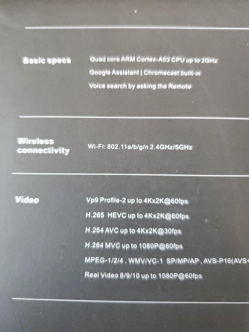 h. utv box。4k ultra hd。UTV。, 家庭電器, 電視 & 其他娛樂, 電視 - Carousell