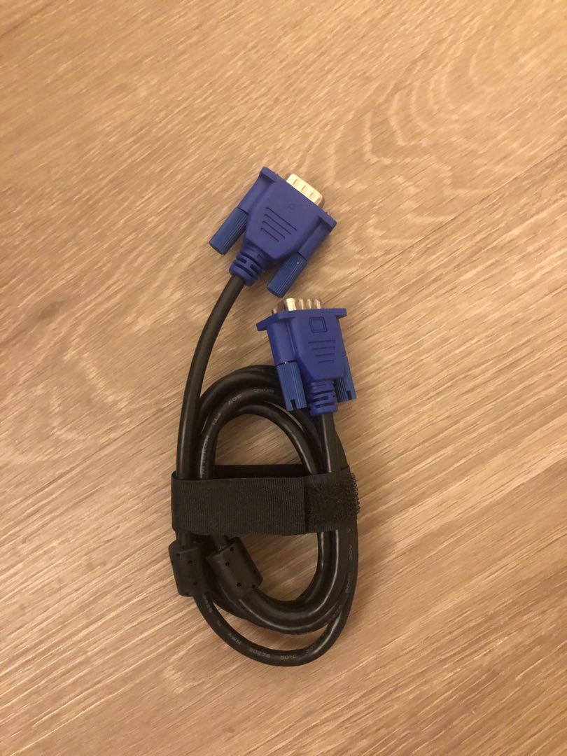 Vga cable, Computers & Tech, Parts & Accessories on Carousell