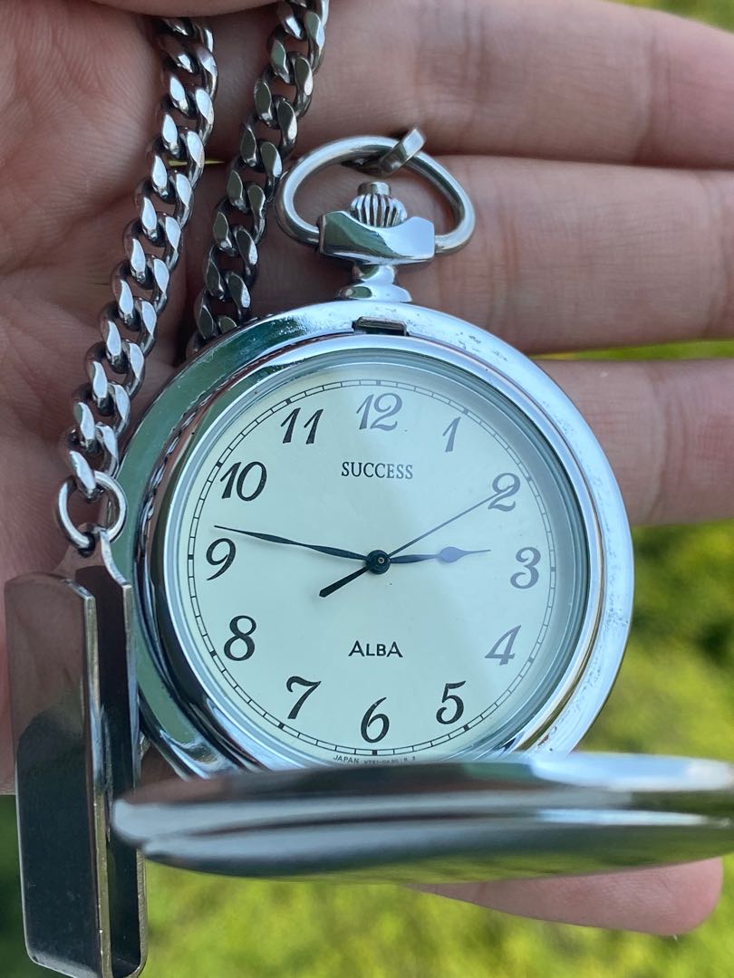 VINTAGE Seiko Alba Success pocket Watch, Women's Fashion, Watches ...