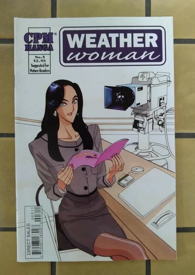 Weather Woman #3 ( Tetsu Adachi - Cover Art ) Classic B&W Internal Art ( CPM Manga ), Hobbies ...