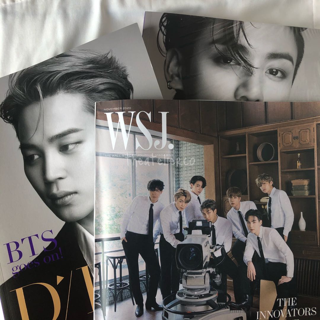 [WTS] BTS MAGAZINES - WSJ GROUP, JIMIN JUNGKOOK DICON, Hobbies & Toys ...