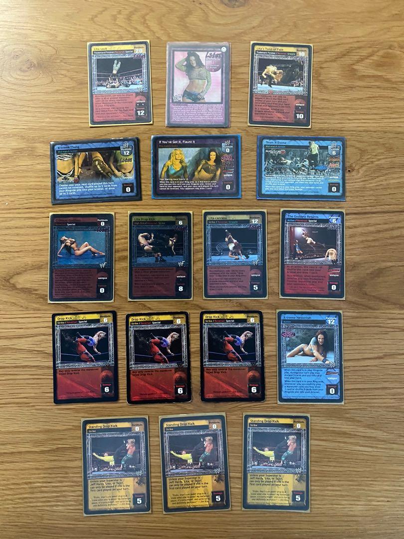 WWE Superstar Cards, Hobbies & Toys, Toys & Games on Carousell