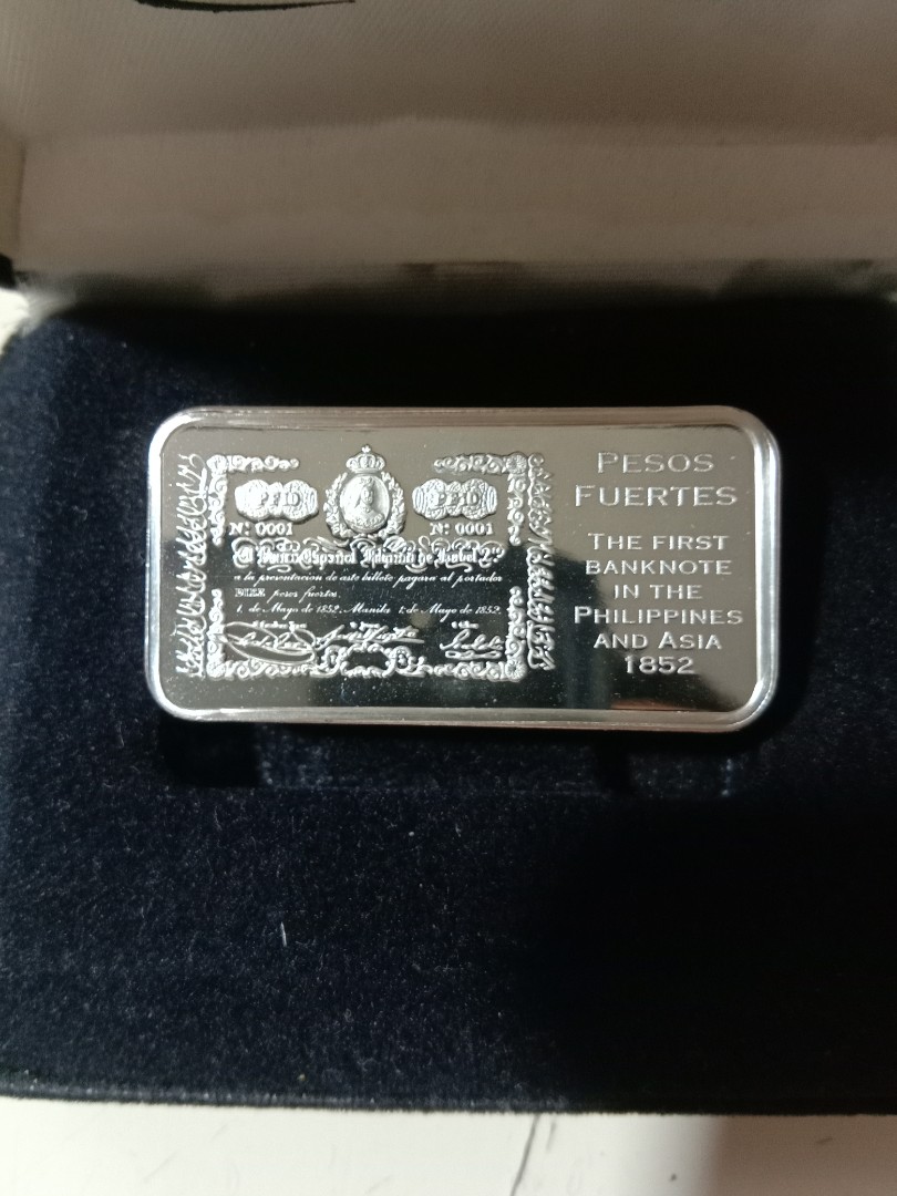 150 yrs BPI Silver ingot, Hobbies & Toys, Memorabilia & Collectibles ...