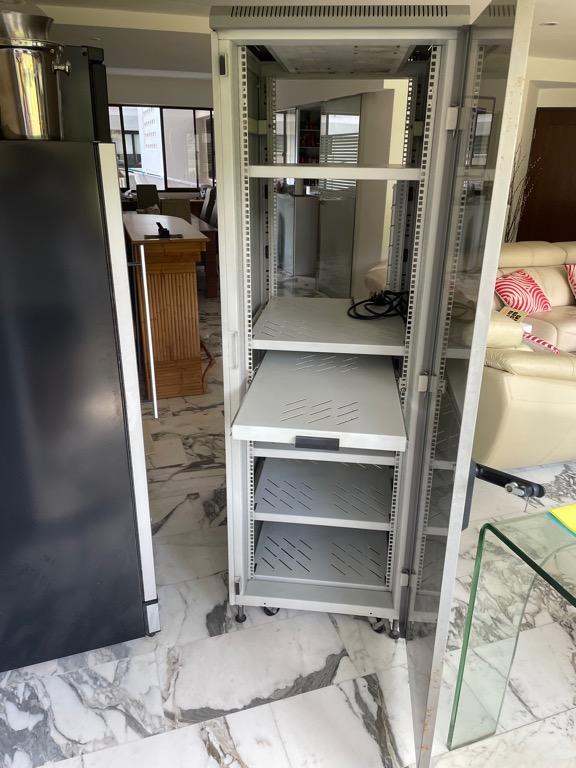 42U Server rack / network cabinet, Computers & Tech, Parts ...