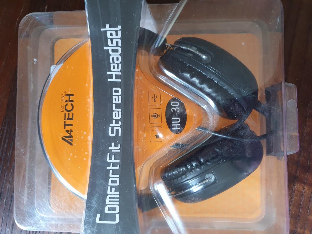 A4 TECH HEADSET, Audio, Headphones & Headsets on Carousell